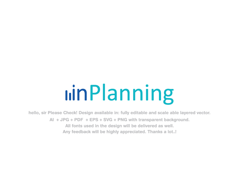 Serious, Professional Logo Design for inPlanning by Rixes tay | Design ...