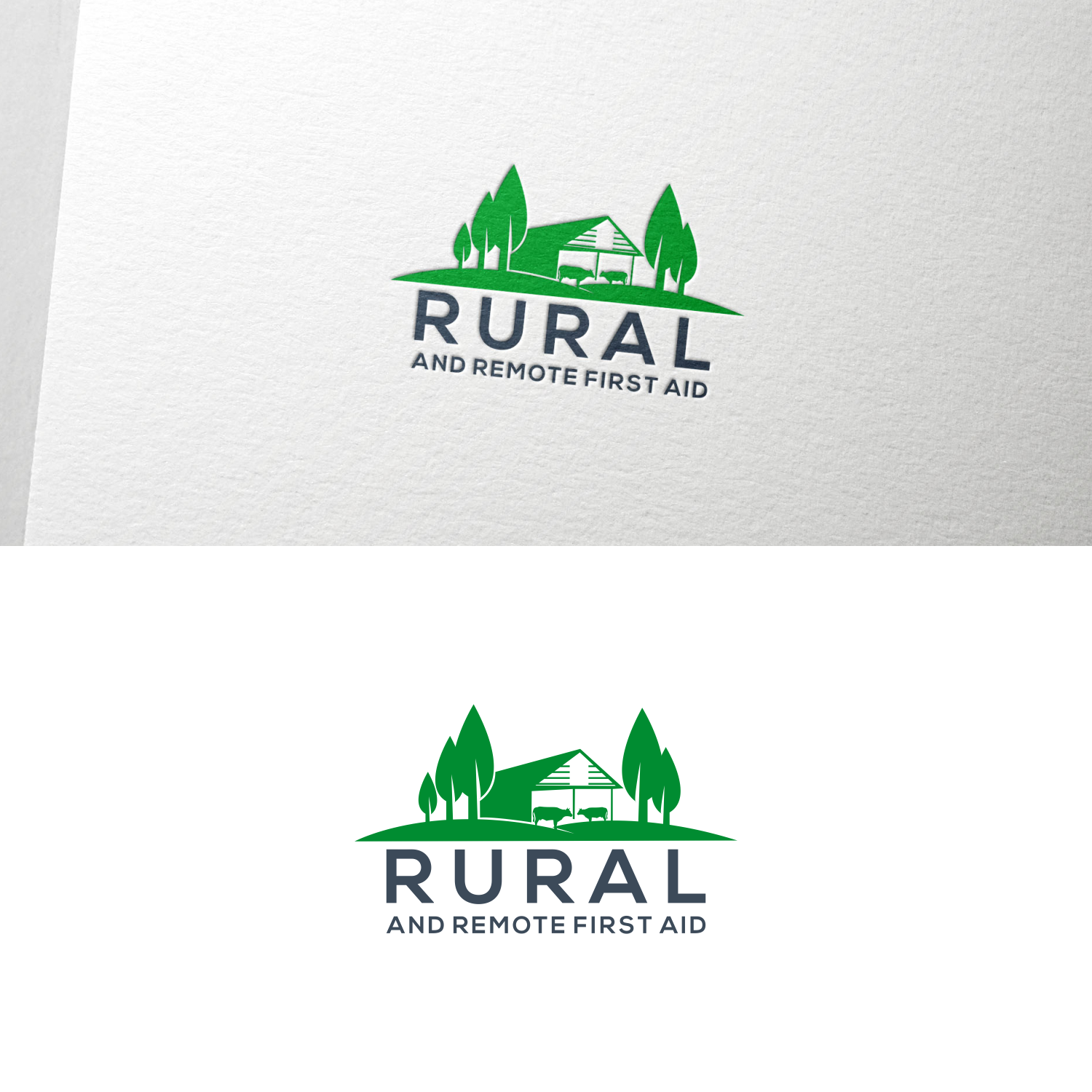 Logo Design for Rural and Remote First Aid by jeruk's | Design #20298801