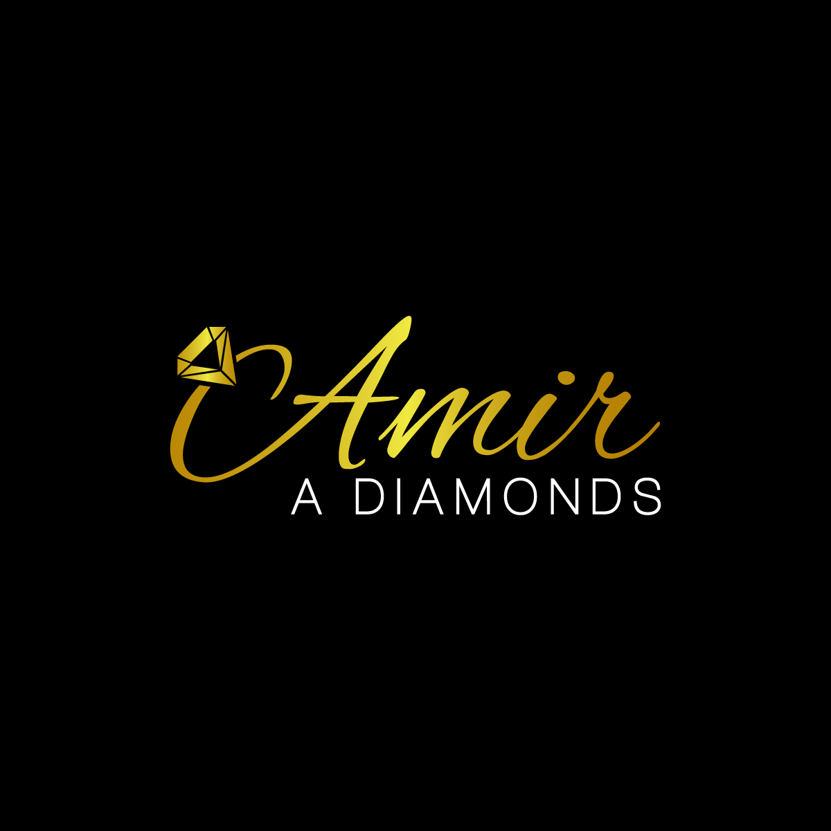 Amir Name Logo