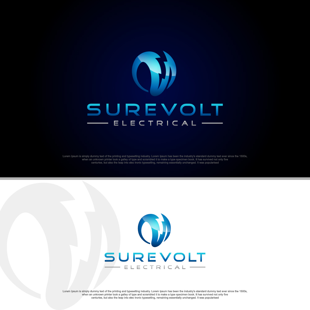 Elegant, Playful, Electrical Logo Design for SureVolt Electrical by ...