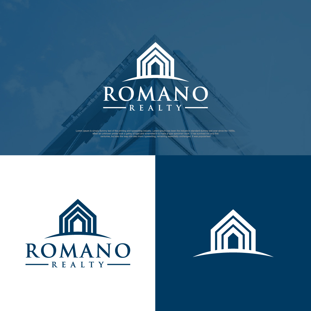 Logo Design for Romano Realty or Romano Realty Group by sushsharma99 ...