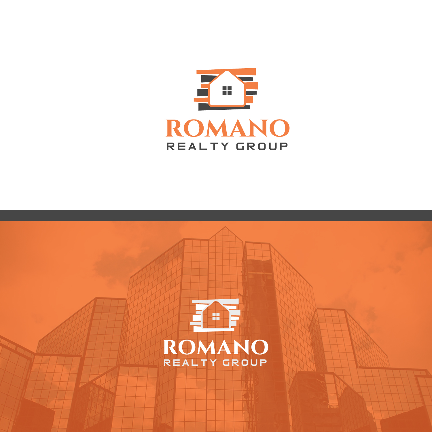 Logo Design for Romano Realty or Romano Realty Group by TenDsgn ...