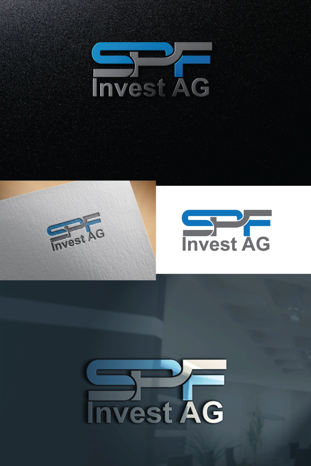 Logo Design for SPF Invest AG by Bismillahir Rahmanir Rahim | Design ...
