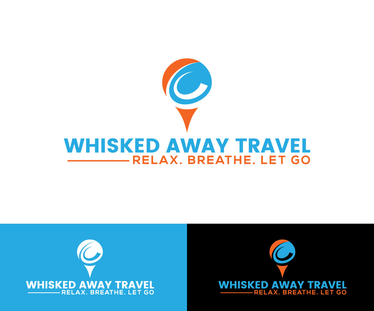 Personable, Upmarket, Travel Agent Logo Design for Whisked Away Travel ...