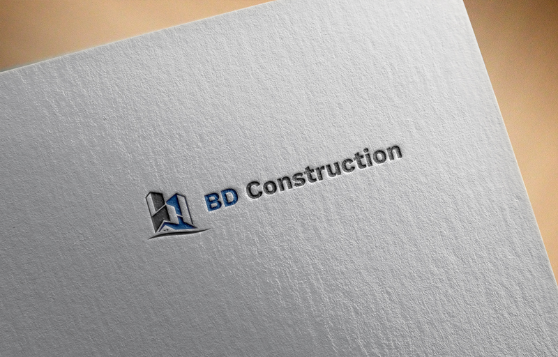 Modern, Upmarket, Construction Company Logo Design for BD Construction ...