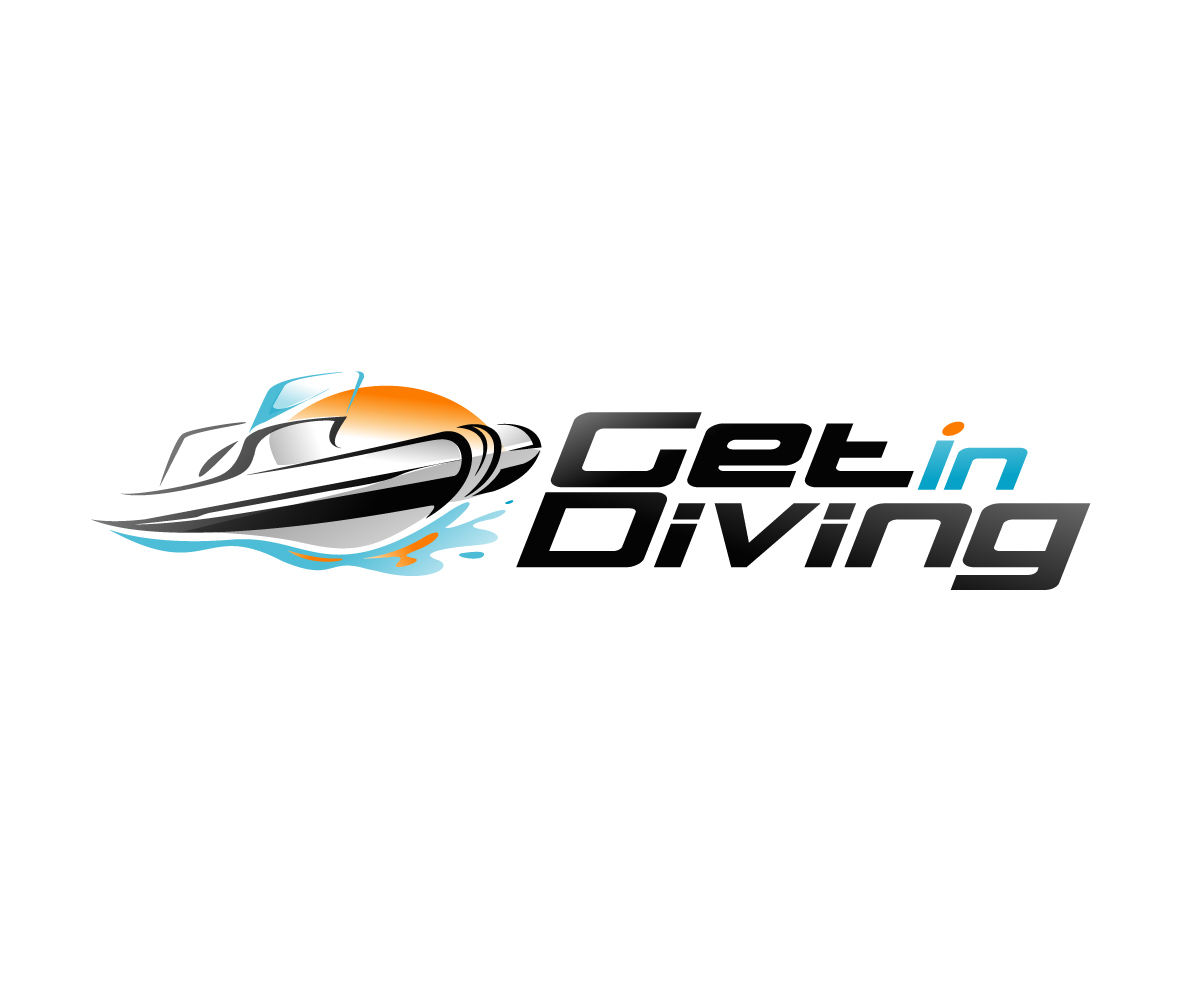 Modern, Bold Logo Design for Get In Diving by Jay Design | Design #20339070