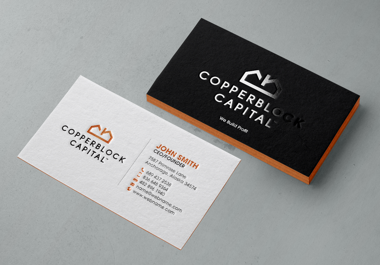 Upmarket, Professional, Real Estate Development Business Card Design ...