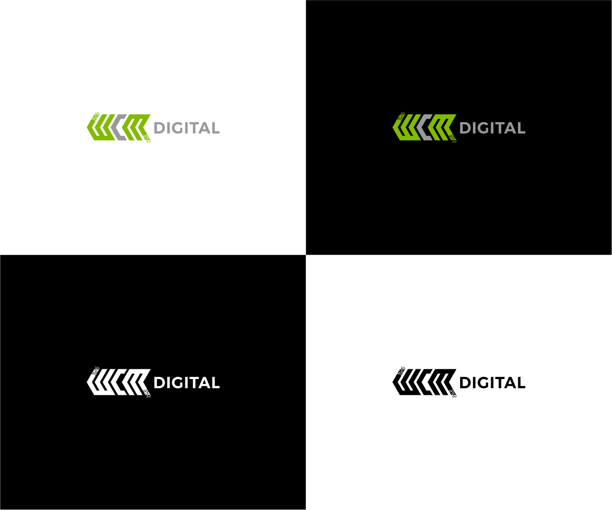Logo Design for WCM DIGITAL by .Ashu. | Design #20332043