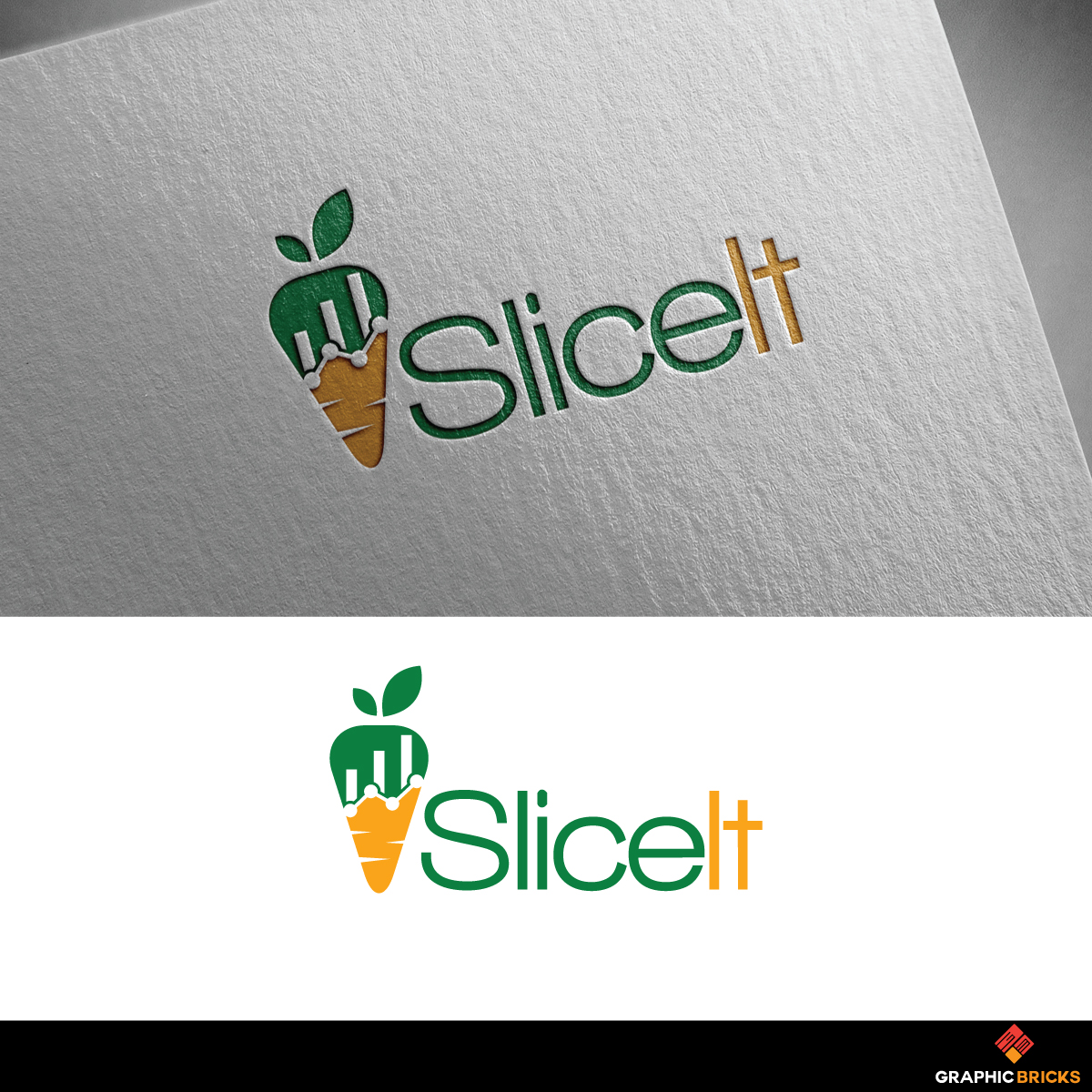 Bold, Serious Logo Design for SliceIt by Graphic Bricks | Design #20342821