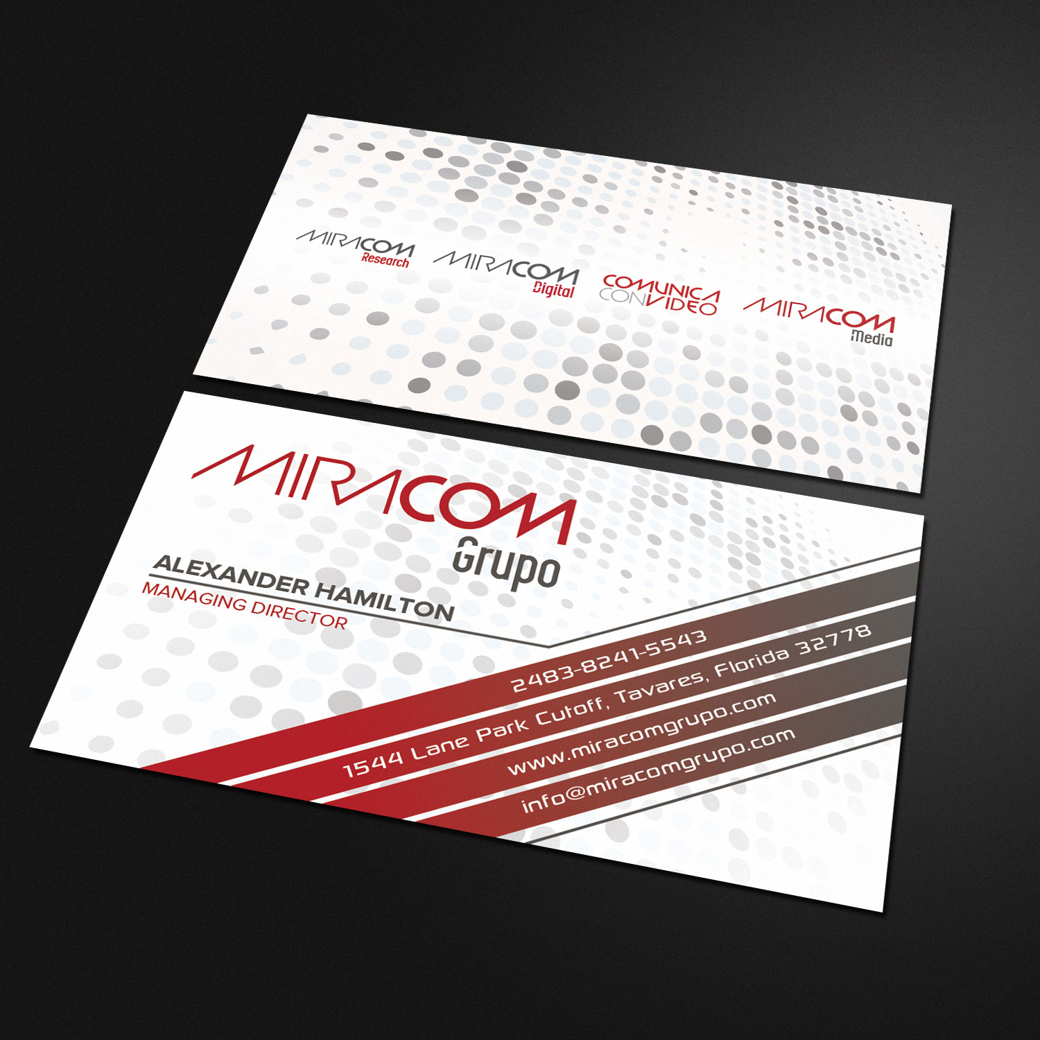 Professional, Modern Business Card Design for Open Circuit Television ...