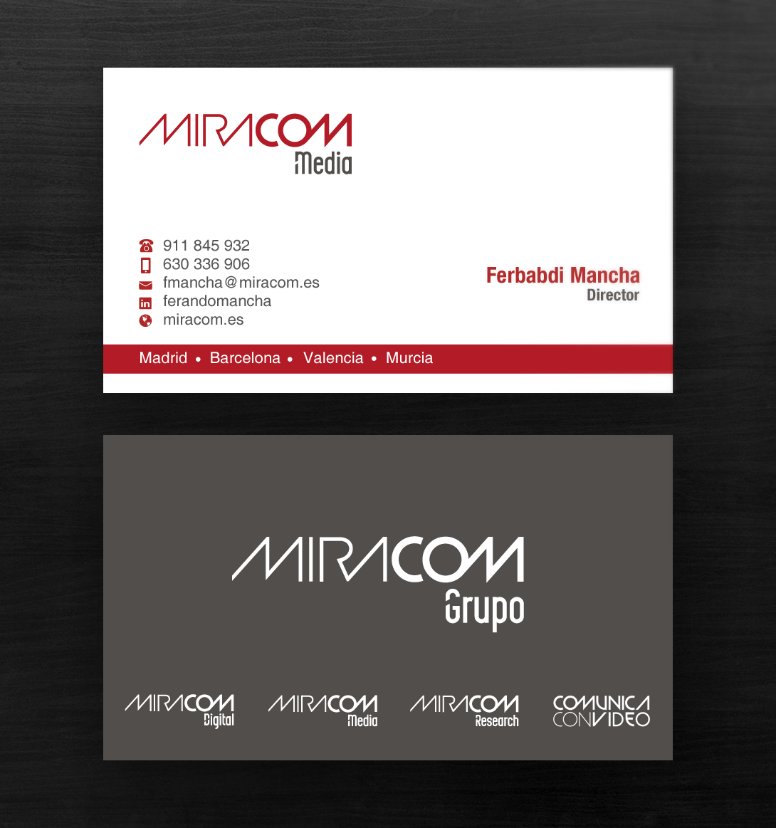 Professional, Modern Business Card Design for Open Circuit Television ...