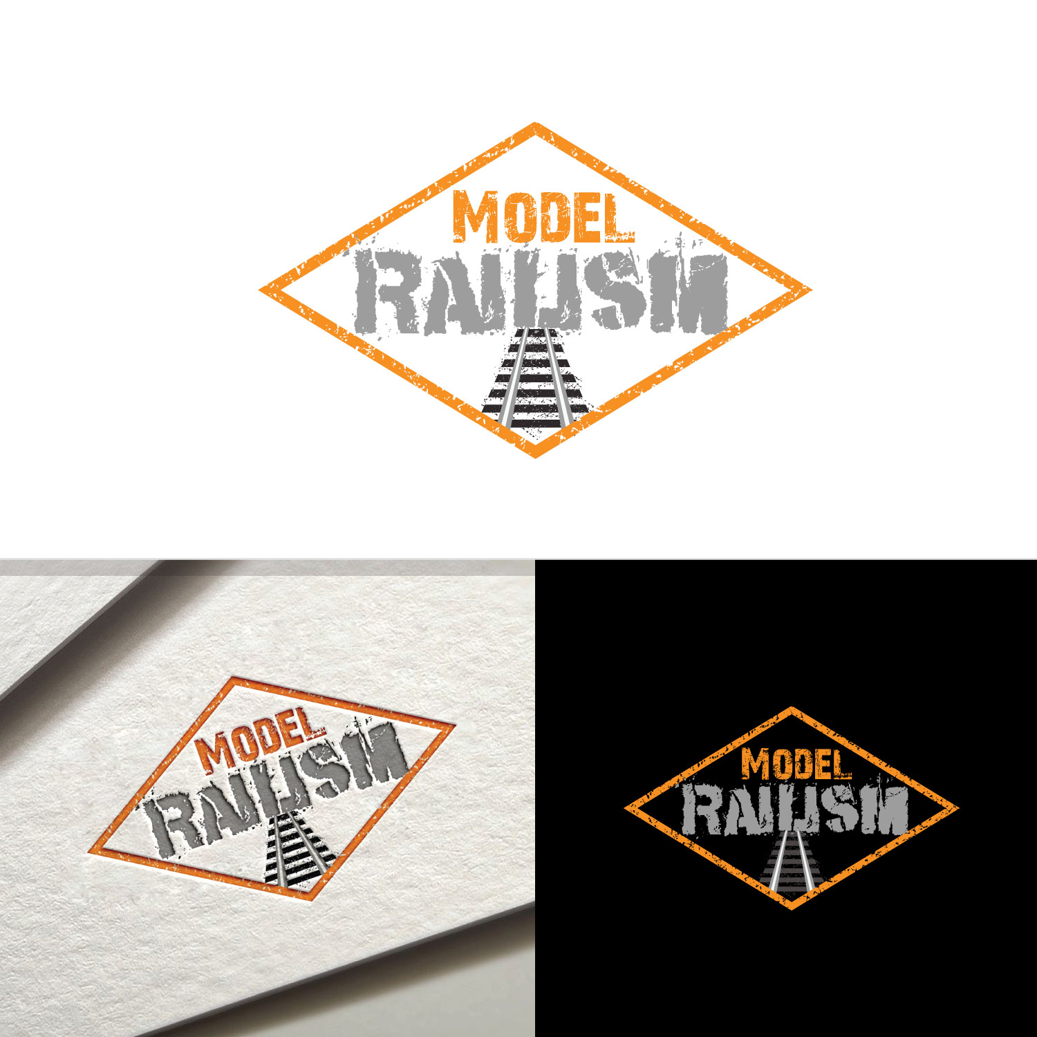Bold, Masculine Logo Design for Model Railism by FourtuneDesign ...