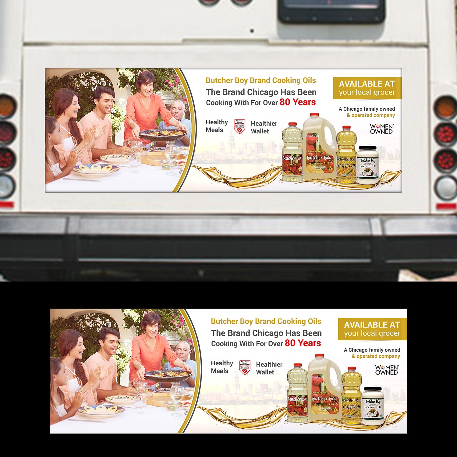Elegant, Playful, Cooking Advertisement Design for AdTime Marketing Inc ...