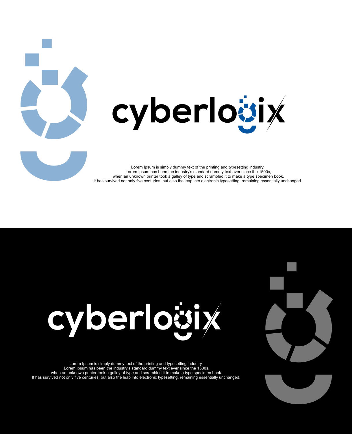 Serious, Bold Logo Design for CyberLogix is name of business. Slogan ...