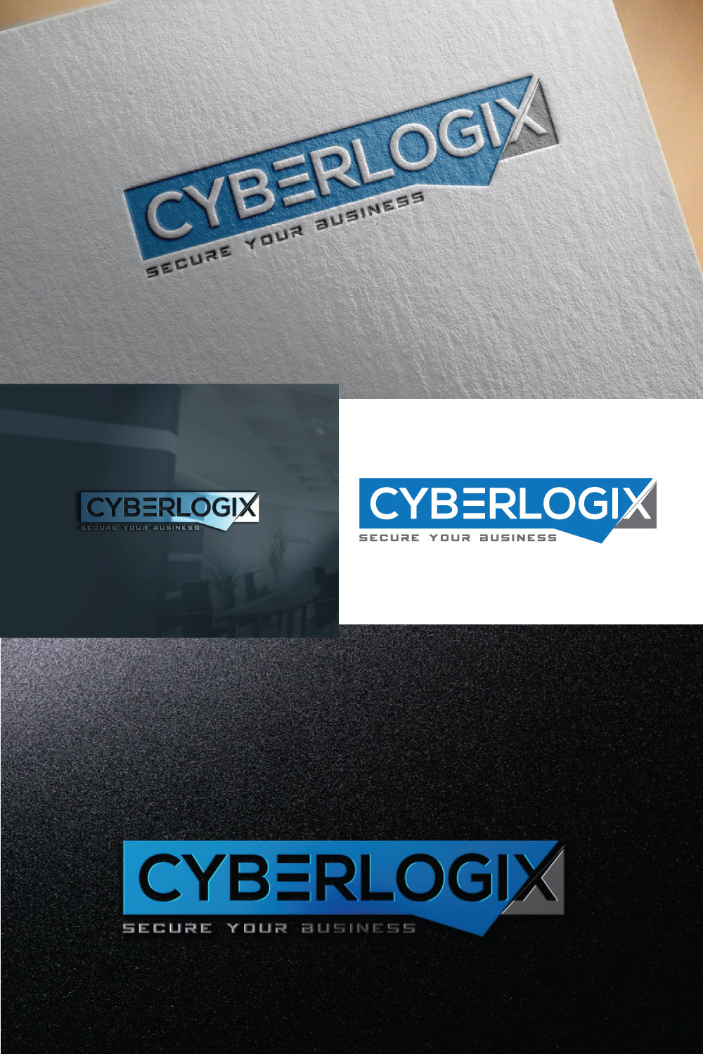 Serious, Bold Logo Design for CyberLogix is name of business. Slogan ...