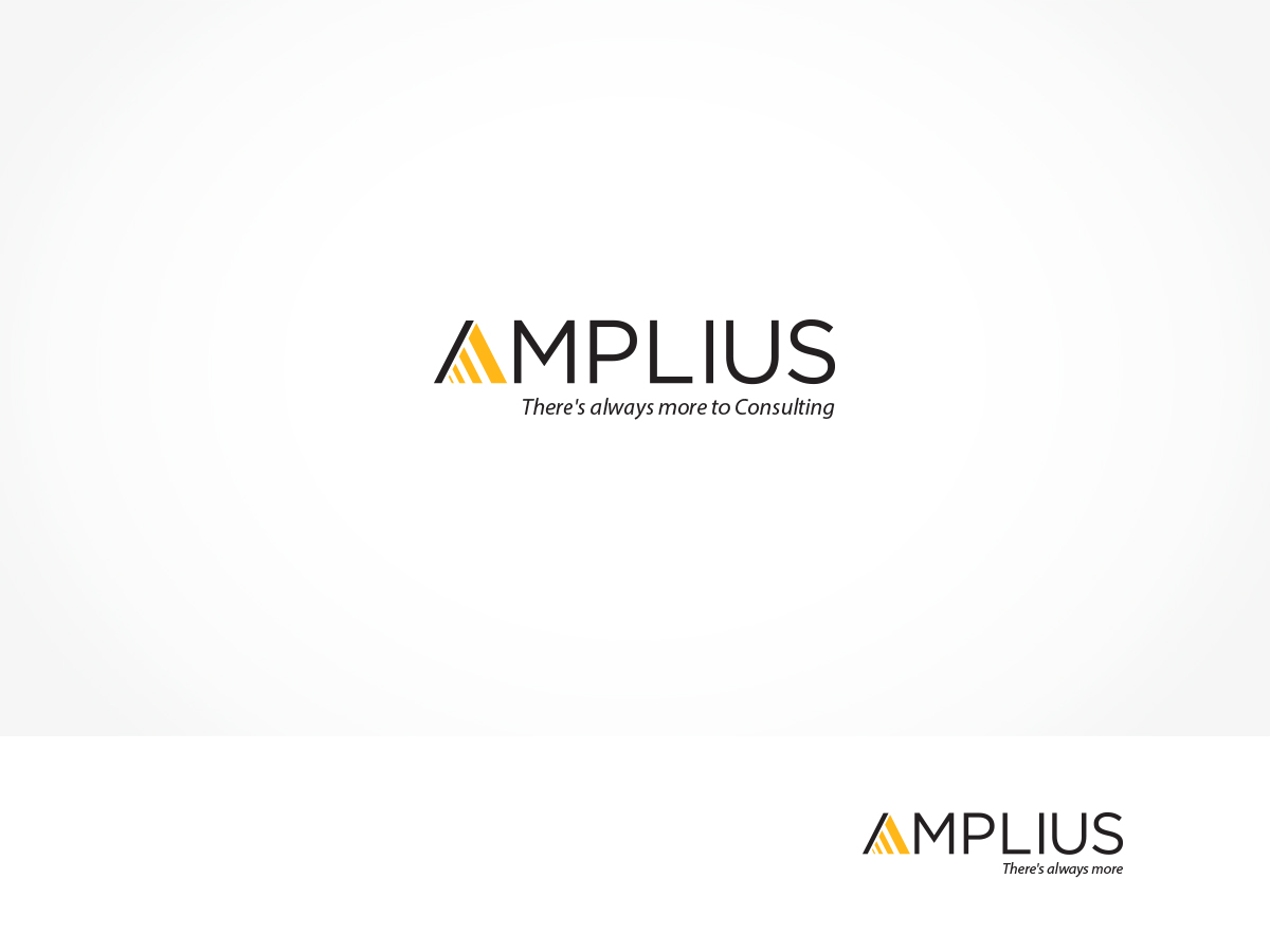 Serious, Professional Logo Design for Business Name : Amplius Tagline ...