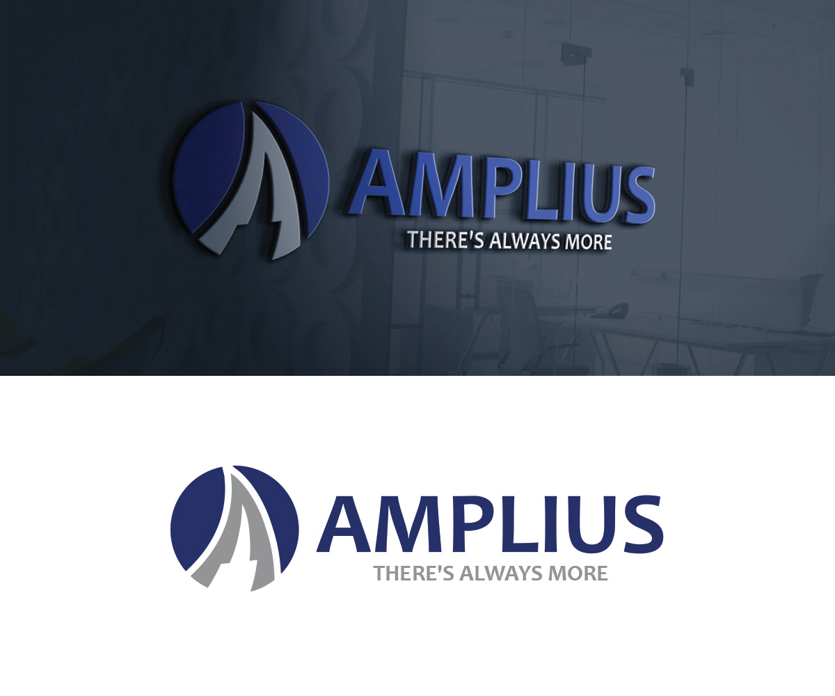 Serious, Professional Logo Design for Business Name : Amplius Tagline ...