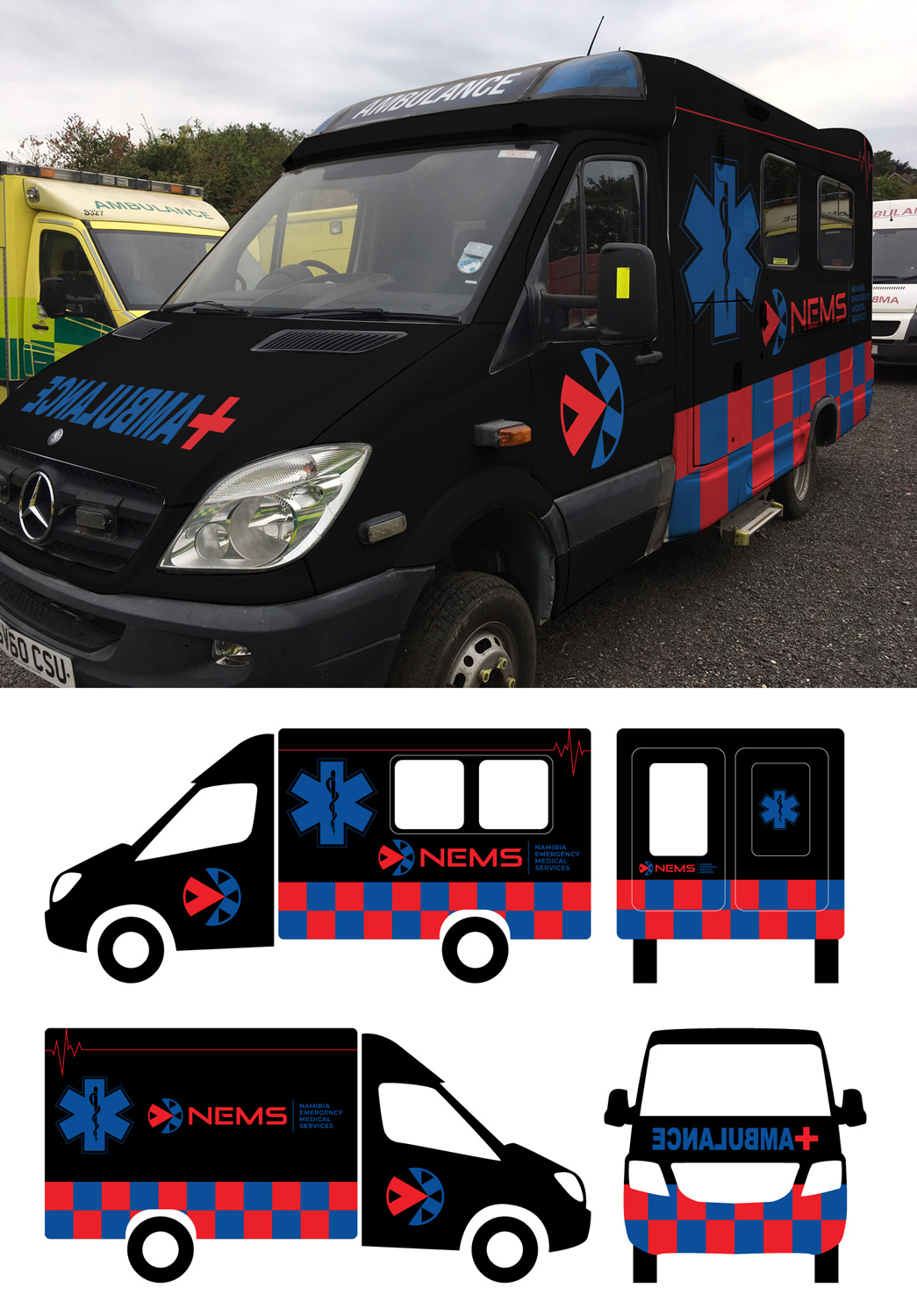Modern, Professional, Health Care Car Wrap Design for a Company by ...