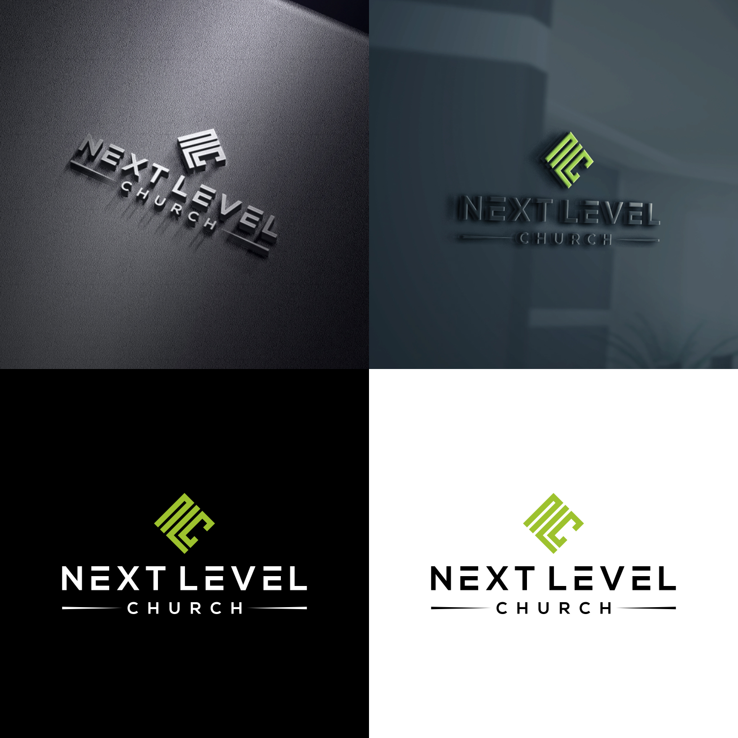 Elegant, Playful Logo Design for NEXT LEVEL CHURCH by putra4 2 | Design ...