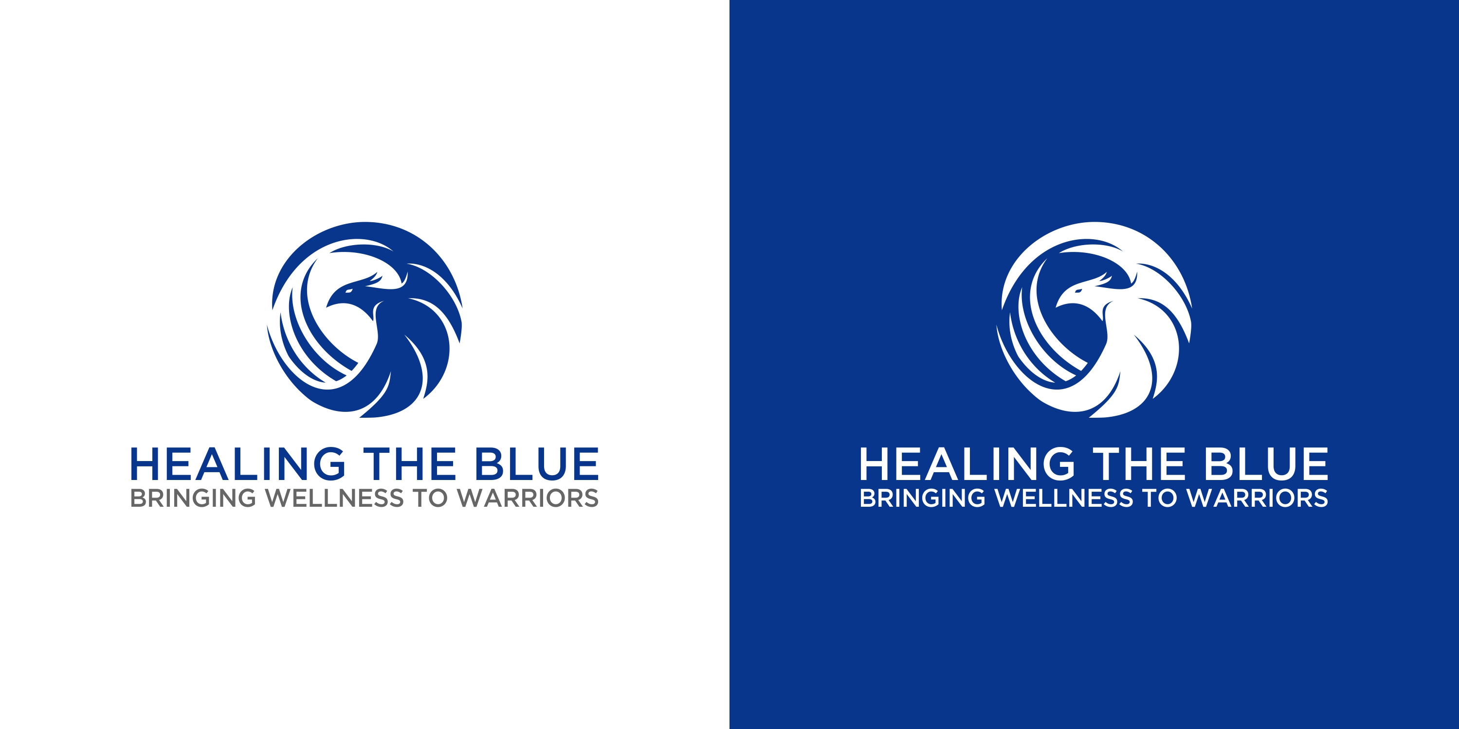 Serious, Professional, Wellness Vector Design for Healing The Blue, LLC ...