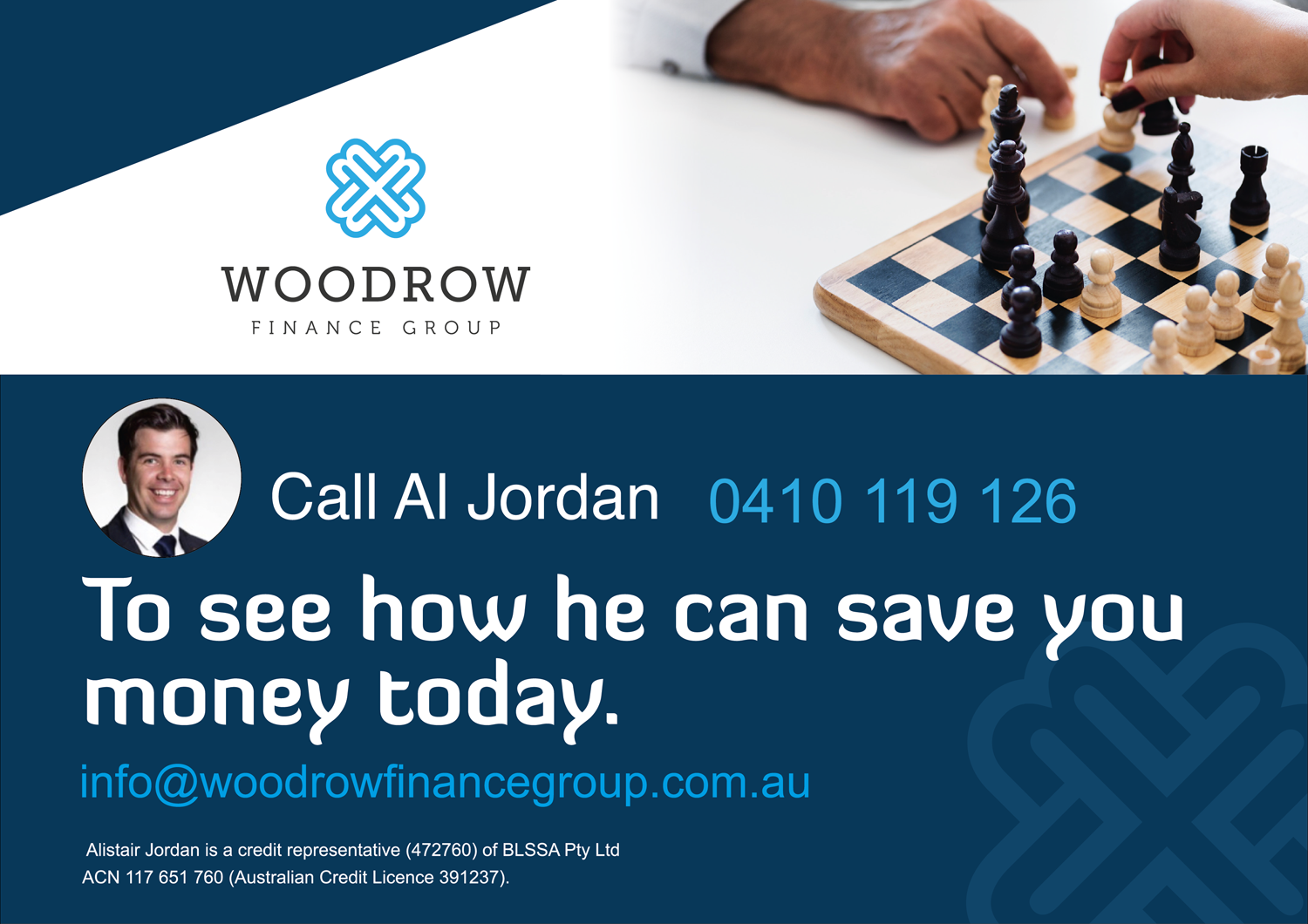 Billboard Design for Woodrow Finance Group by Pint & Promotional Projects | Design #20587297