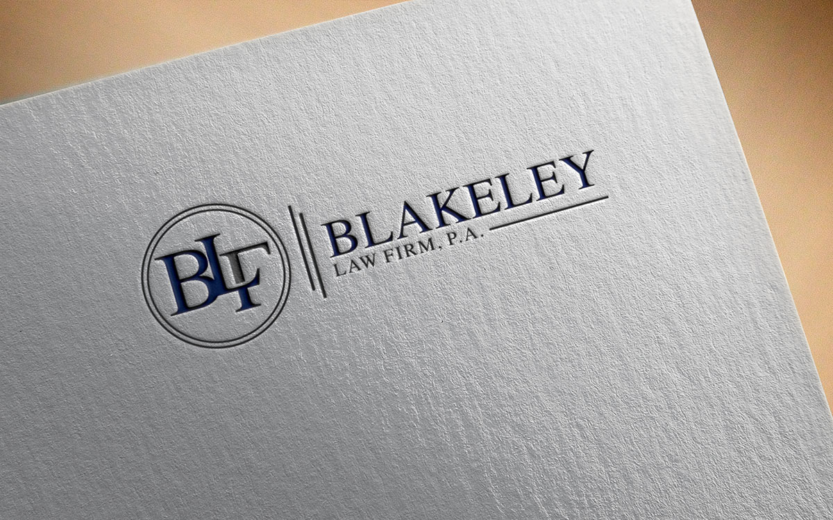 Bold, Serious Logo Design for Blakeley Law Firm, P.A. by GVisions ...