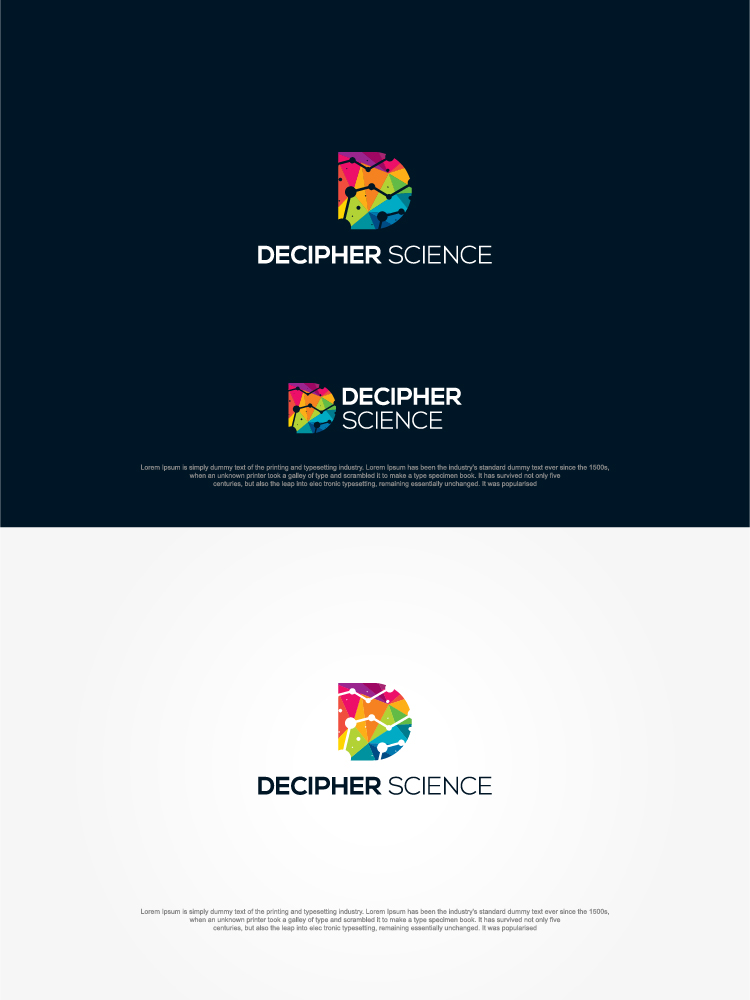 Modern, Serious, Marketing Logo Design for Decipher Science by ...