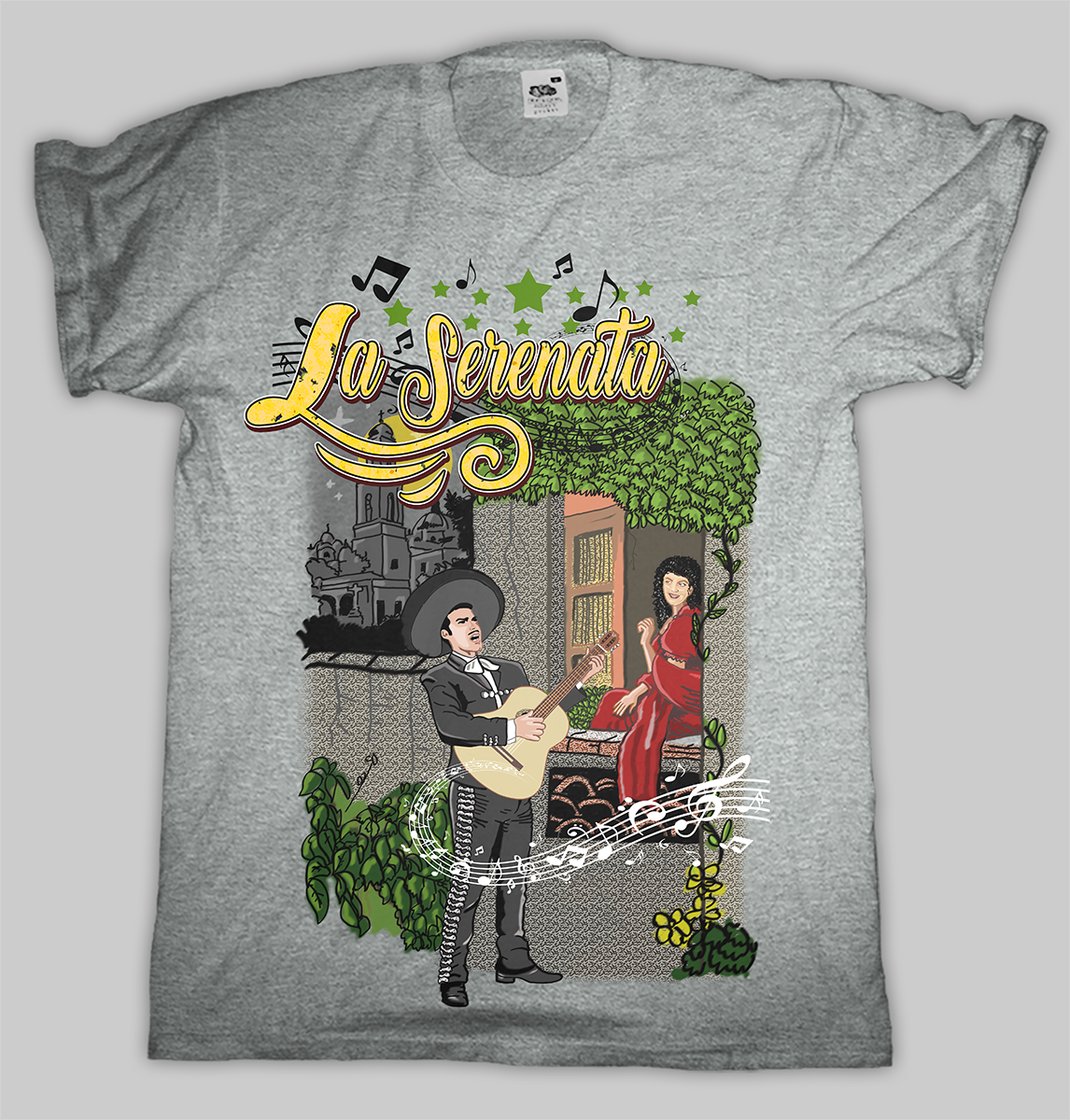 Playful, Traditional, Fashion T-shirt Design for Dama De Oro Clothing ...
