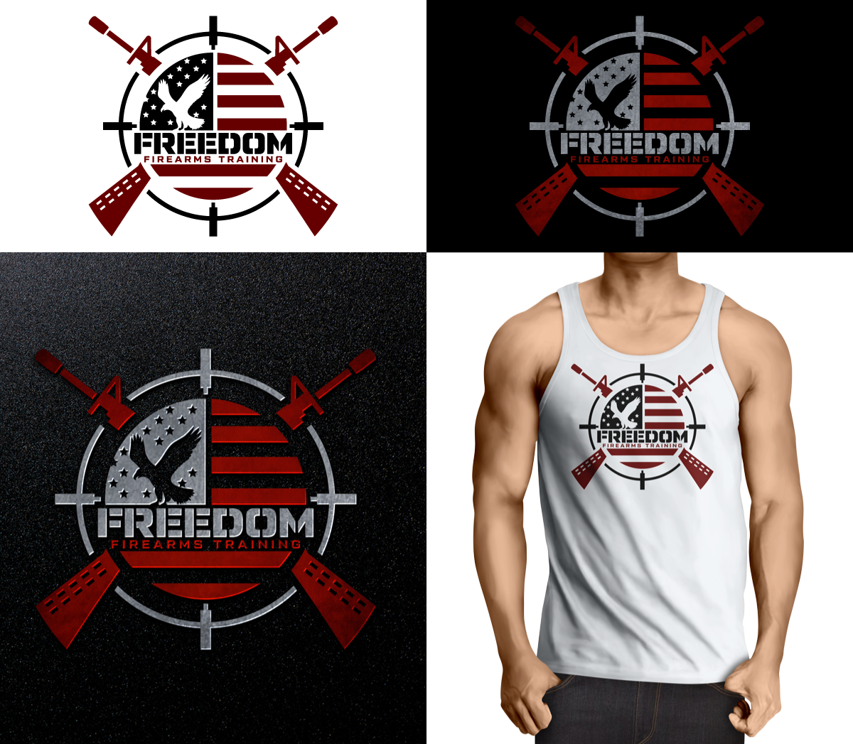 Bold, Personable Logo Design for Freedom Firearms Training by AFD ...