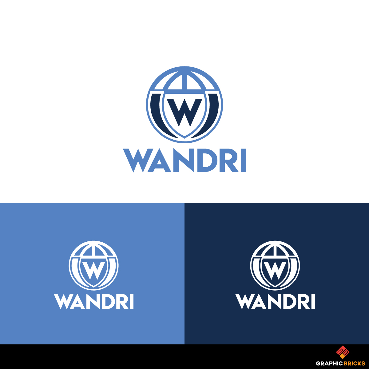 Logo Design for Wandri or a "W" by Graphic Bricks | Design #20409040