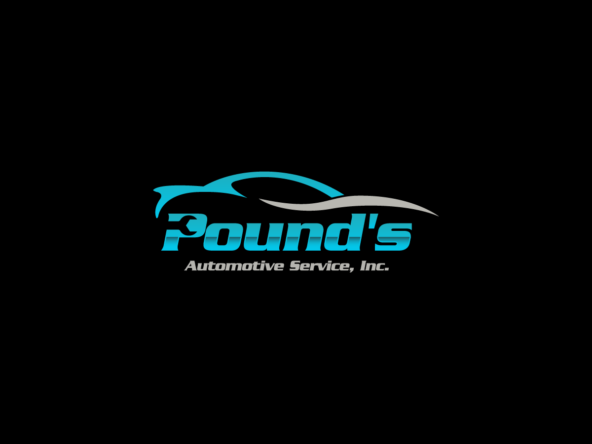 Traditional, Upmarket, Auto Repair Logo Design for Pound's Automotive ...