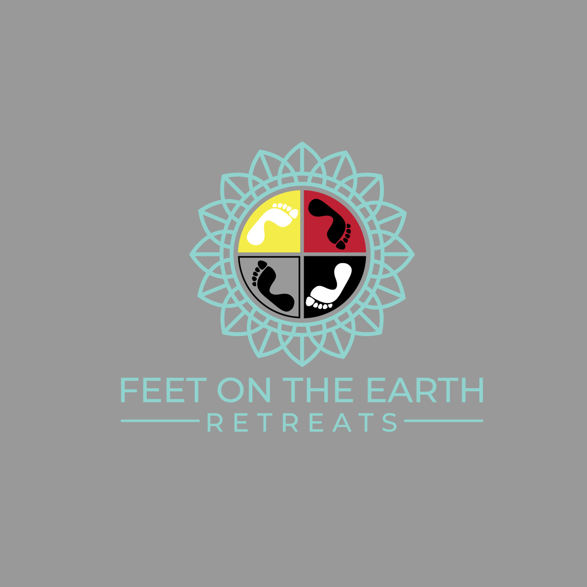 Elegant, Feminine, Wellness Logo Design for Feet on the Earth Retreats ...