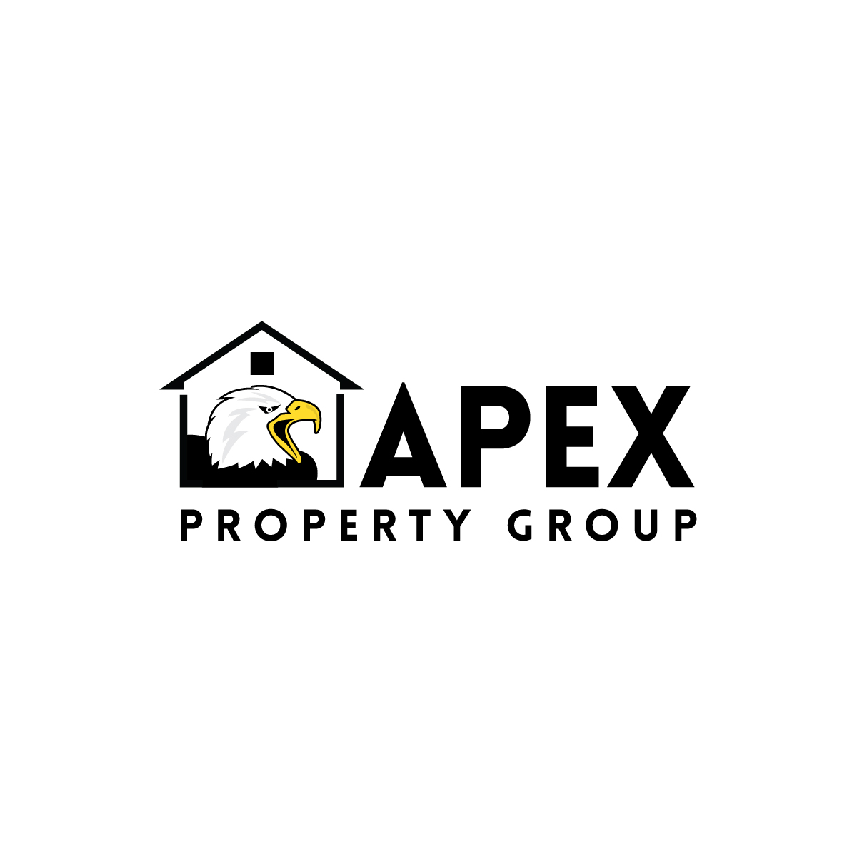 Bold, Masculine, Real Estate Logo Design for Apex Property Group by Kreative Fingers | Design ...
