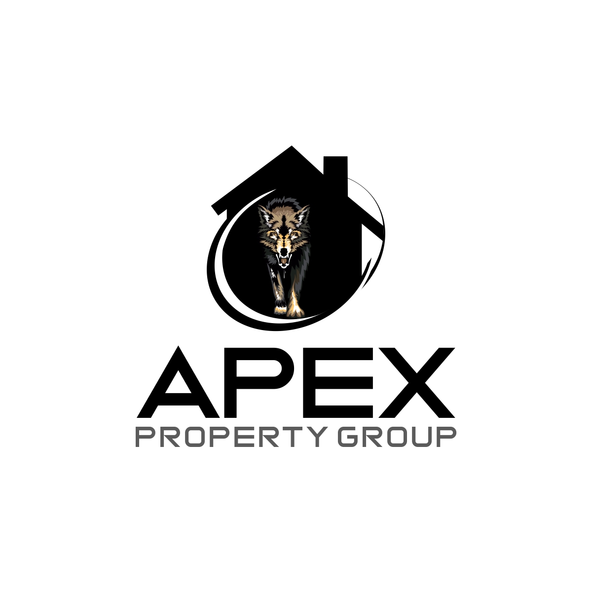Bold, Masculine, Real Estate Logo Design for Apex Property Group by Kreative Fingers | Design ...