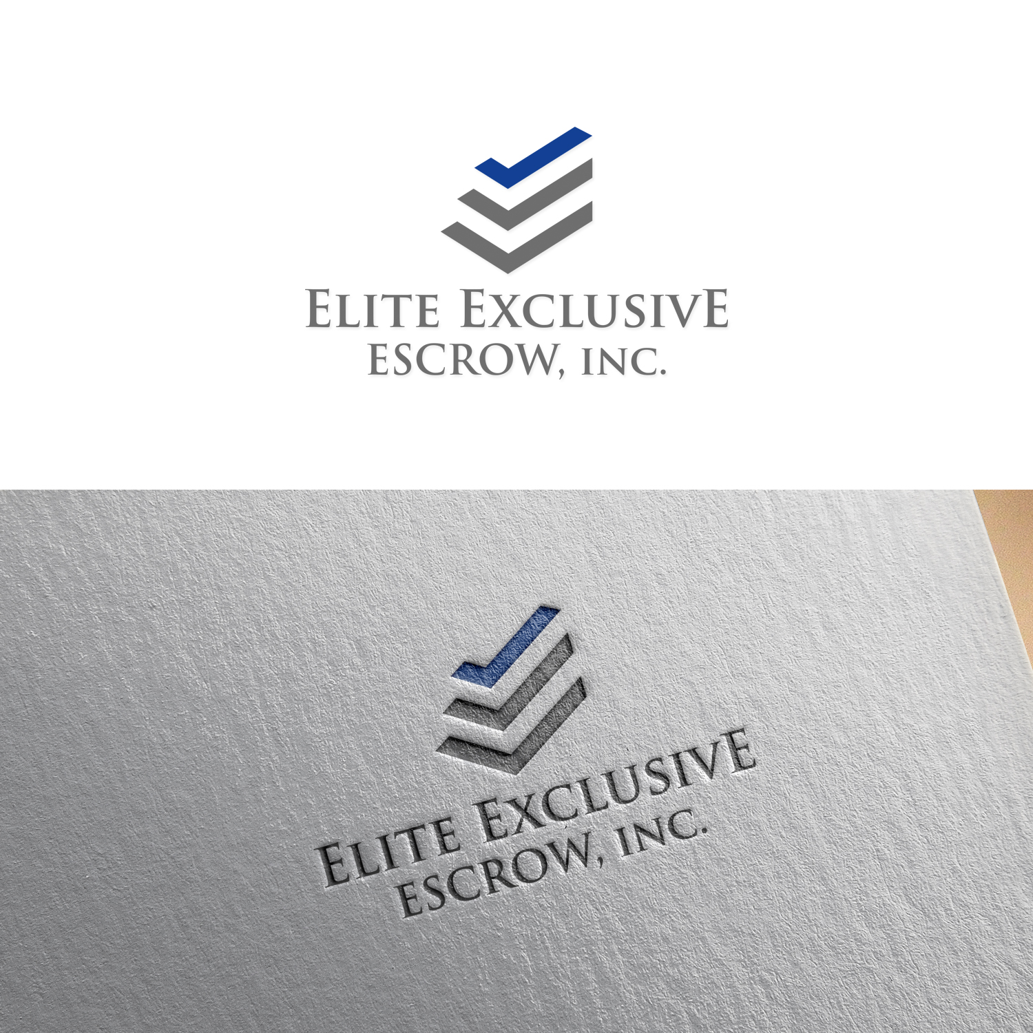 Logo Design for Elite Exclusive Escrow, Inc. by pulogo | Design #20482539