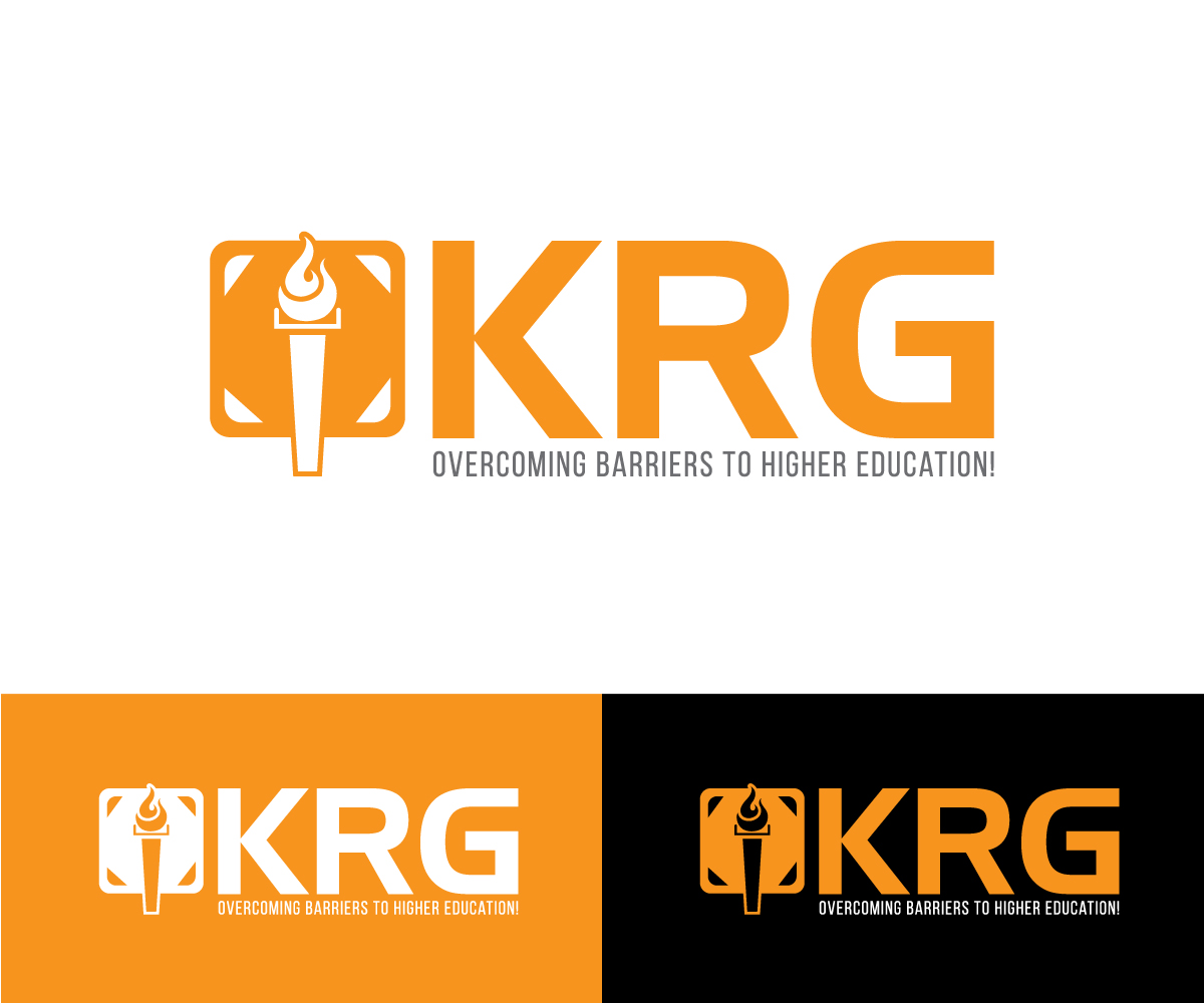 Elegant, Playful Logo Design for KRG- Overcoming barriers to higher ...