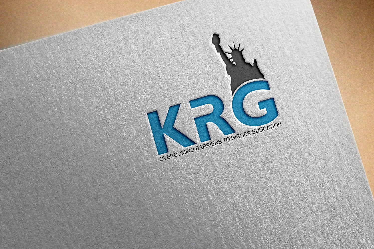 Elegant, Playful Logo Design for KRG- Overcoming barriers to higher ...