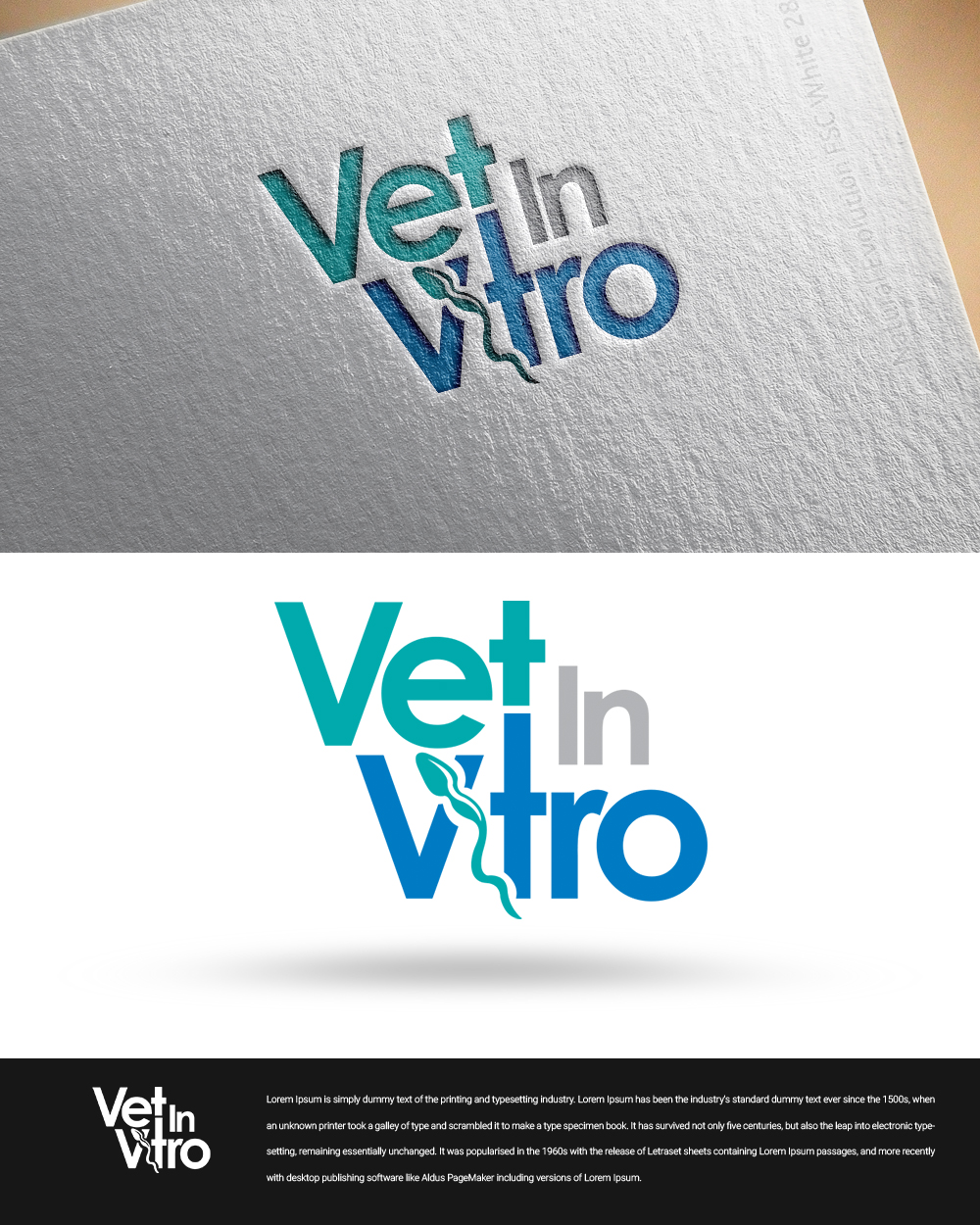 Serious, Professional, Laboratory Logo Design for Vet InVitro by ...