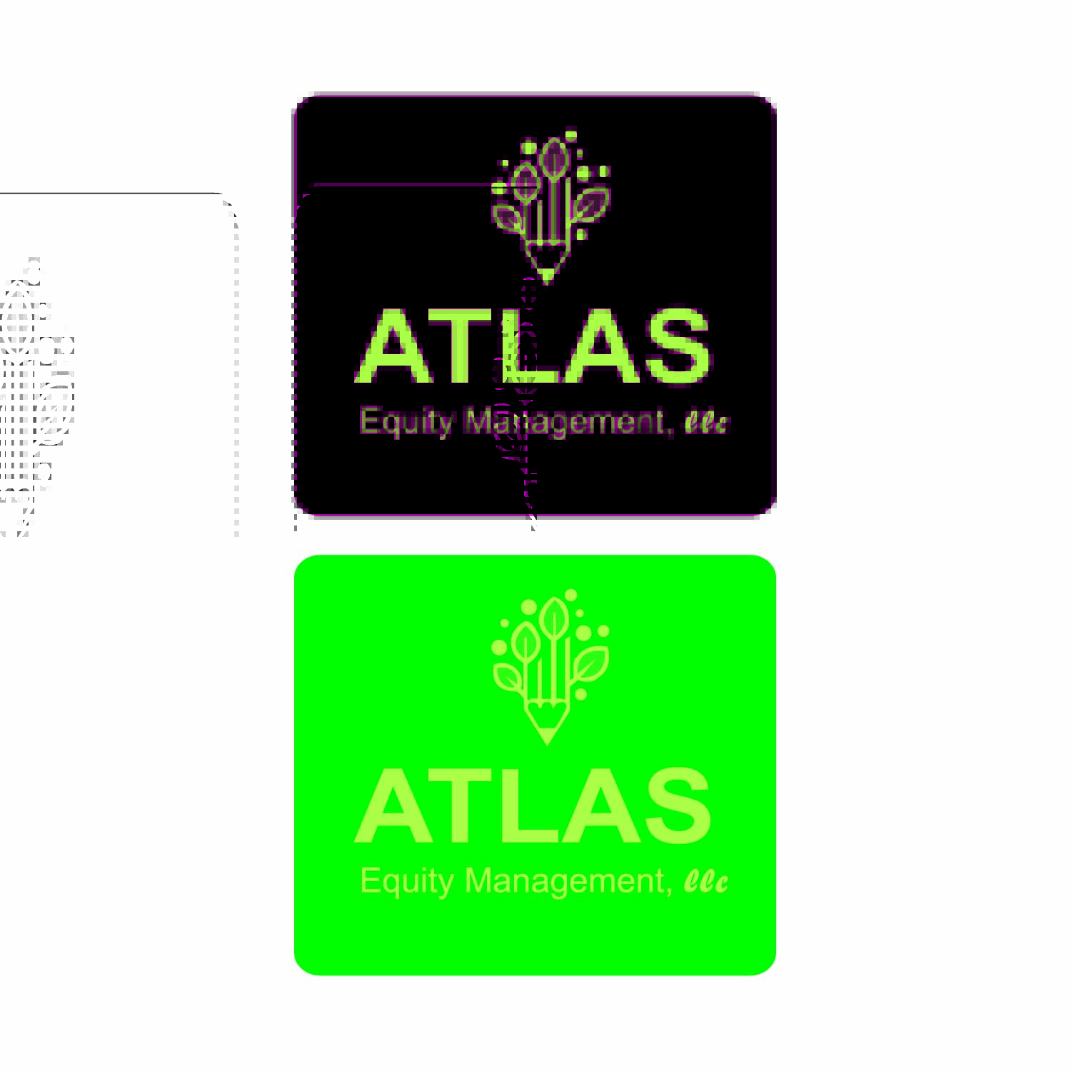 Professional, Upmarket Logo Design for Atlas Equity Management, llc. by ...