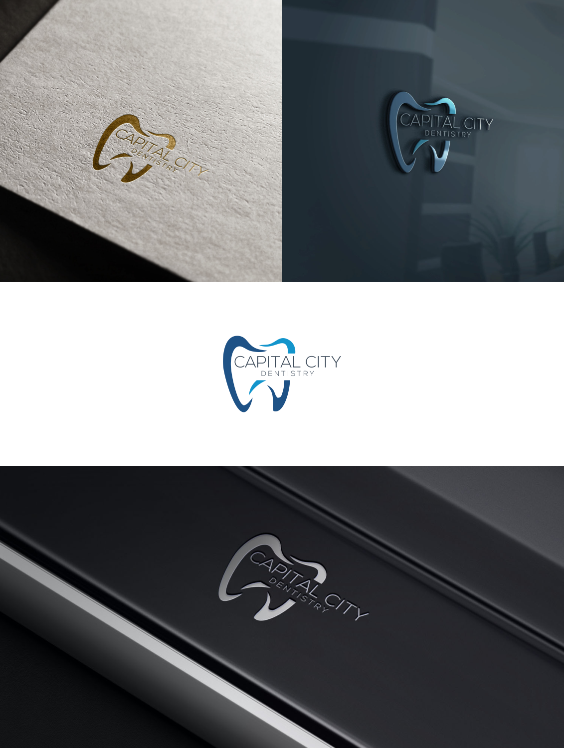 Elegant, Professional, Dental Logo Design for Capital City Dentistry by ...