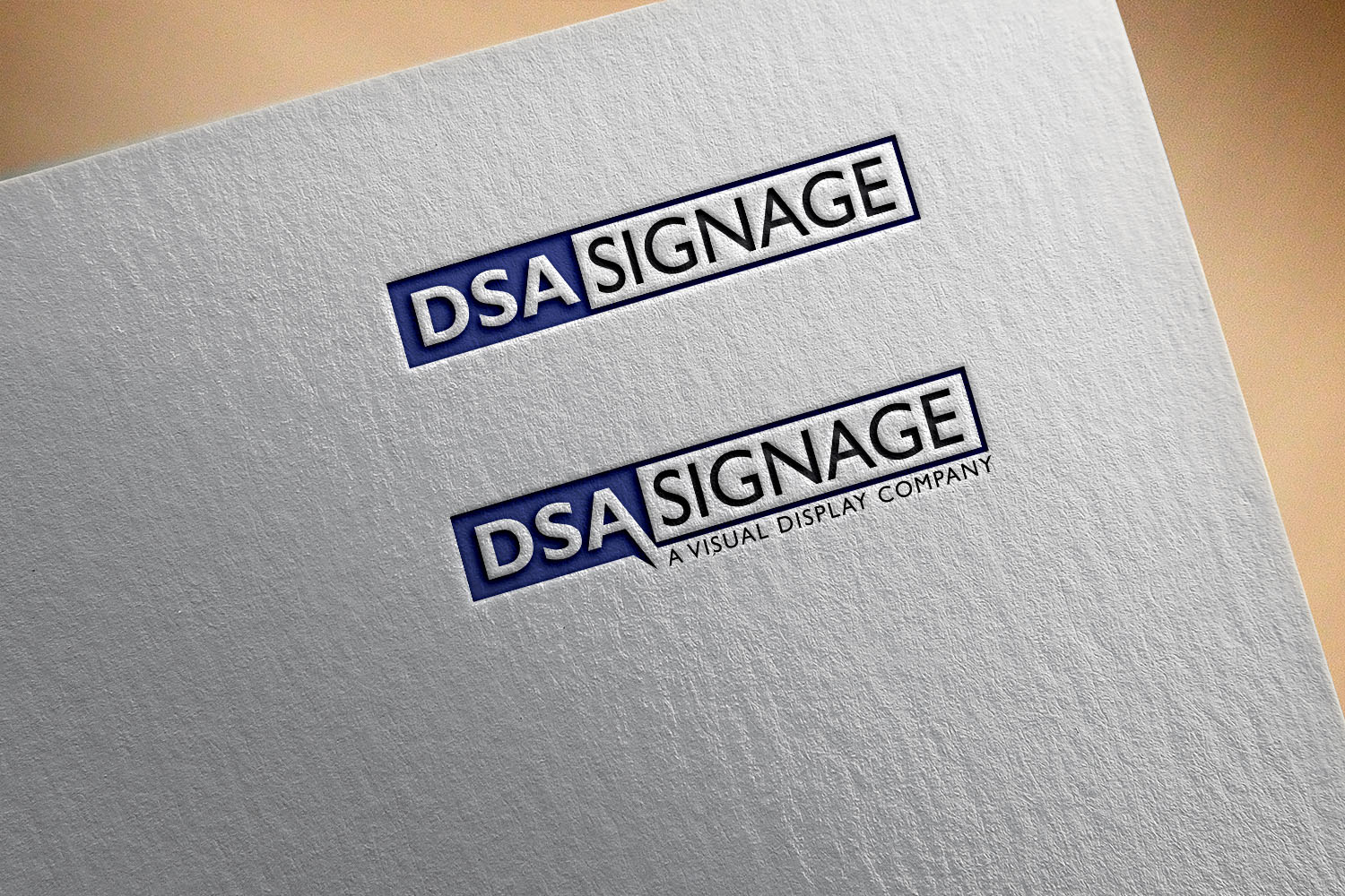 Serious, Upmarket, Manufacturing Logo Design for DSA Signage --- Also a ...