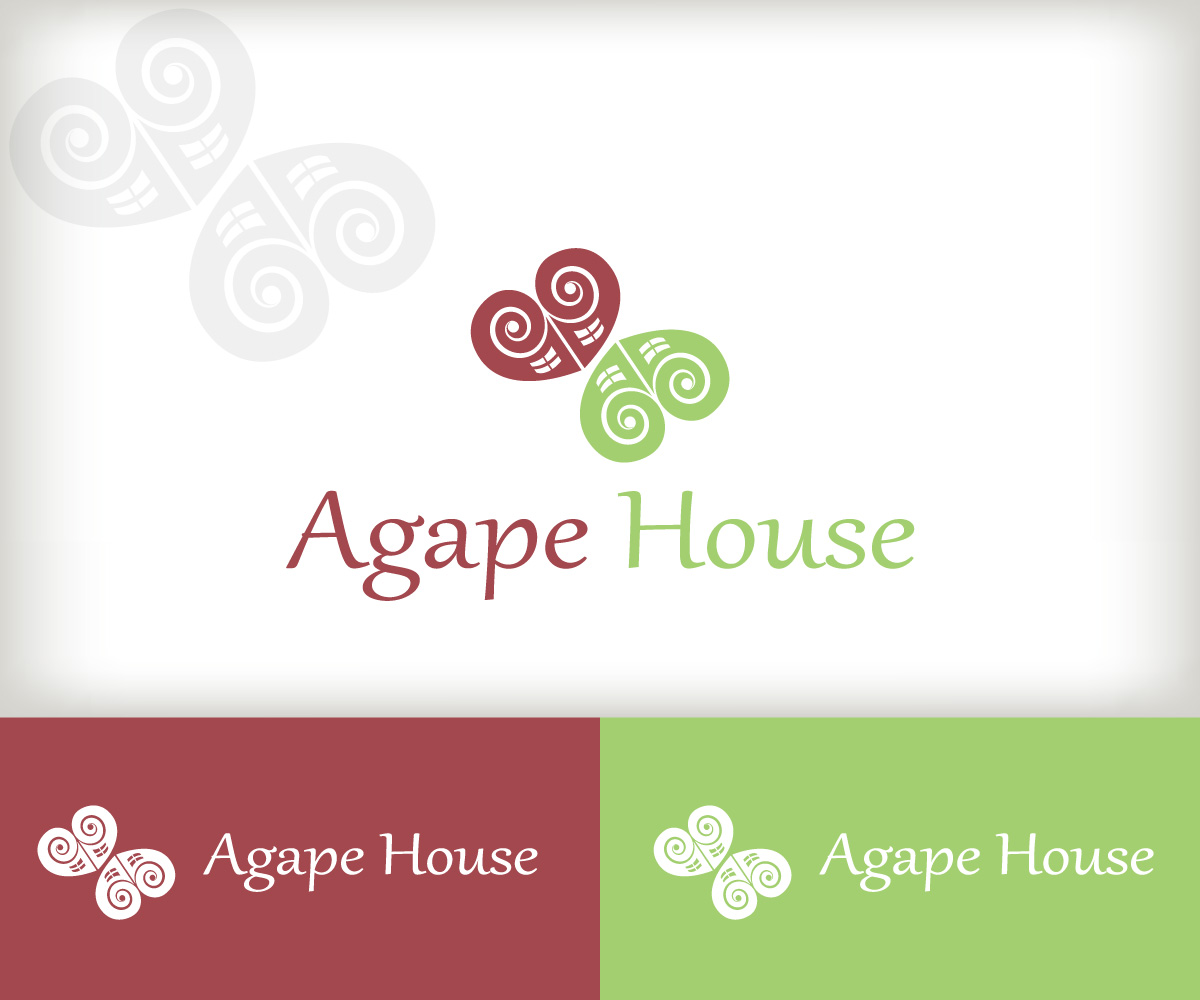 Elegant, Serious Logo Design for Agape House by SpaGGy | Design #20480692