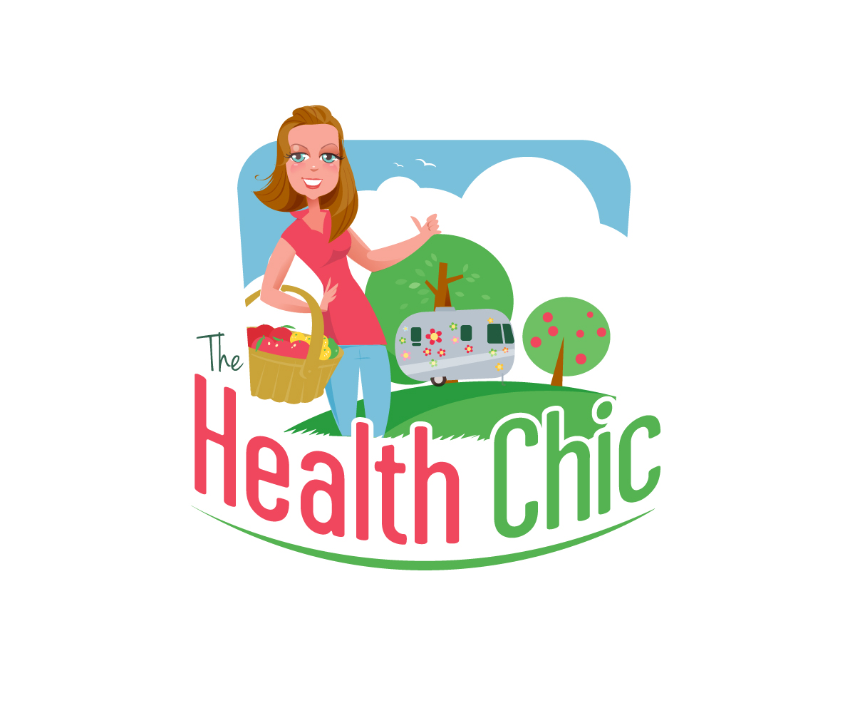 Bold, Playful, Health And Wellness Logo Design for The Health Chic by ...