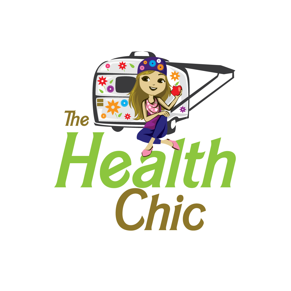 Bold, Playful, Health And Wellness Logo Design for The Health Chic by ...