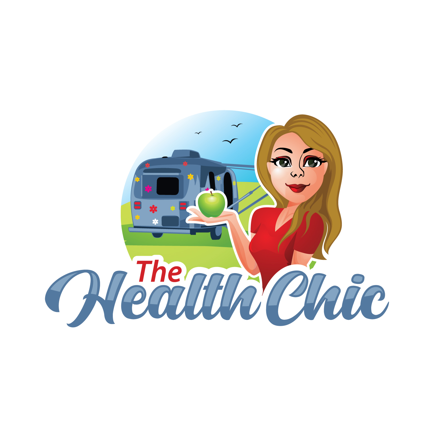 Bold, Playful, Health And Wellness Logo Design for The Health Chic by ...