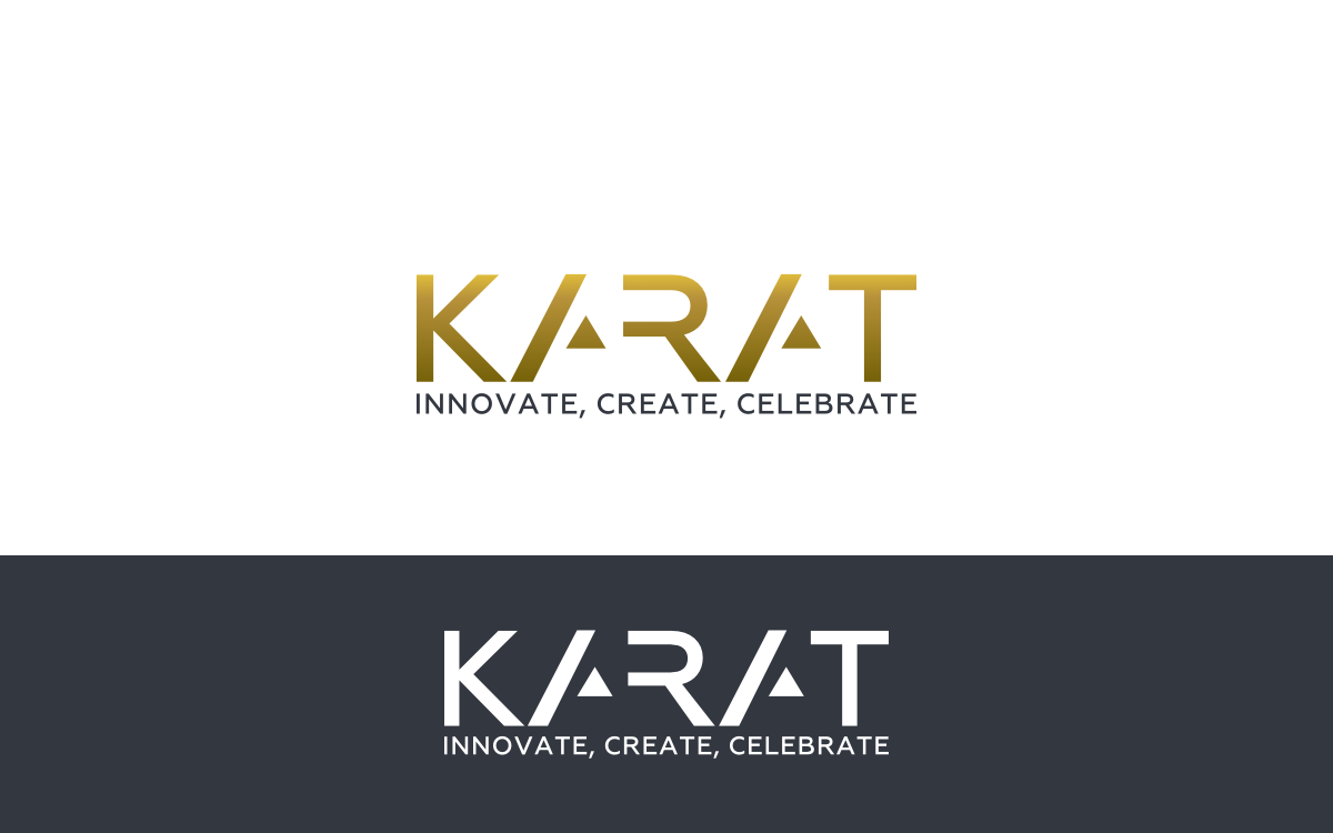 Logo Design for KARAT (High) - Innovate, Create, Celebrate by ...