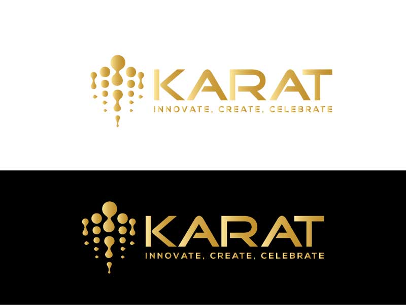 Logo Design for KARAT (High) - Innovate, Create, Celebrate by shahanajm ...