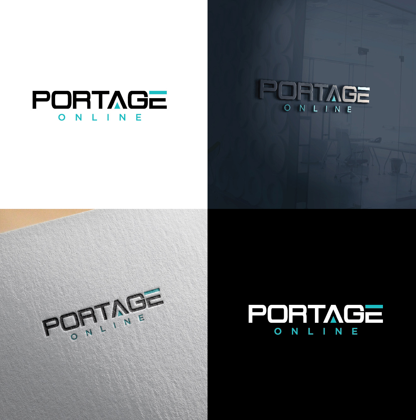 Logo Design for Portage Online by Ves-Boycheva | Design #20552044