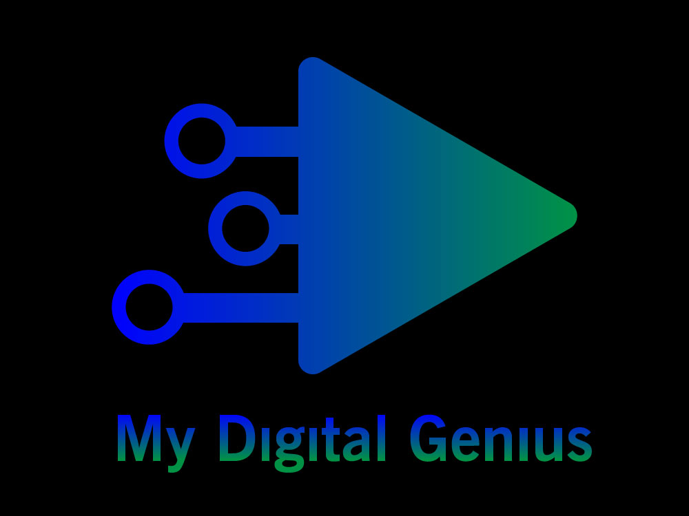 Logo Design for My Digital Genius by vedar_studios | Design #20525950
