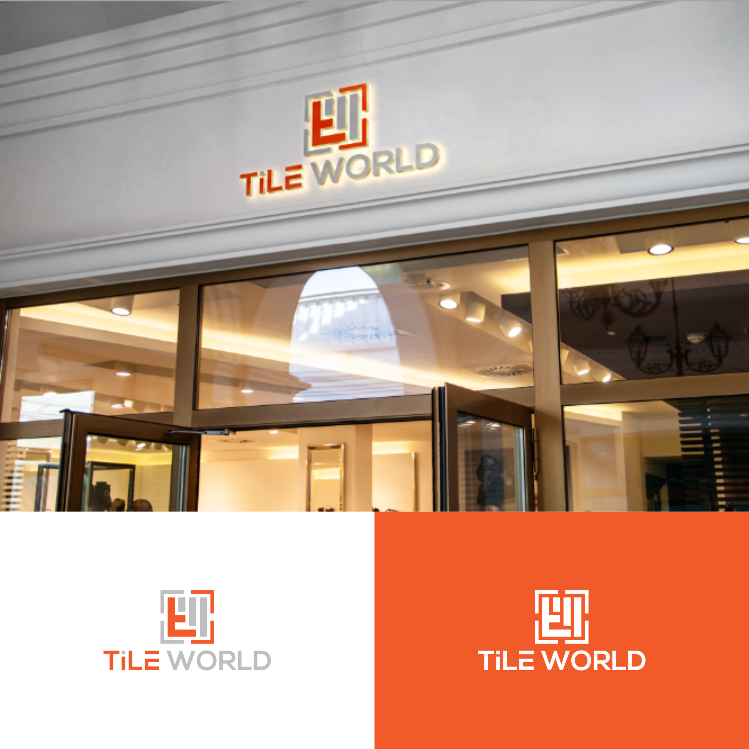 Logo Design for Tile World by in creative | Design #20505023